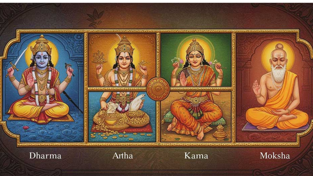 THE FOUR PILLARS OF THE PATH: Artha, Kama, Dharma & Moksha - DHARMA STARS